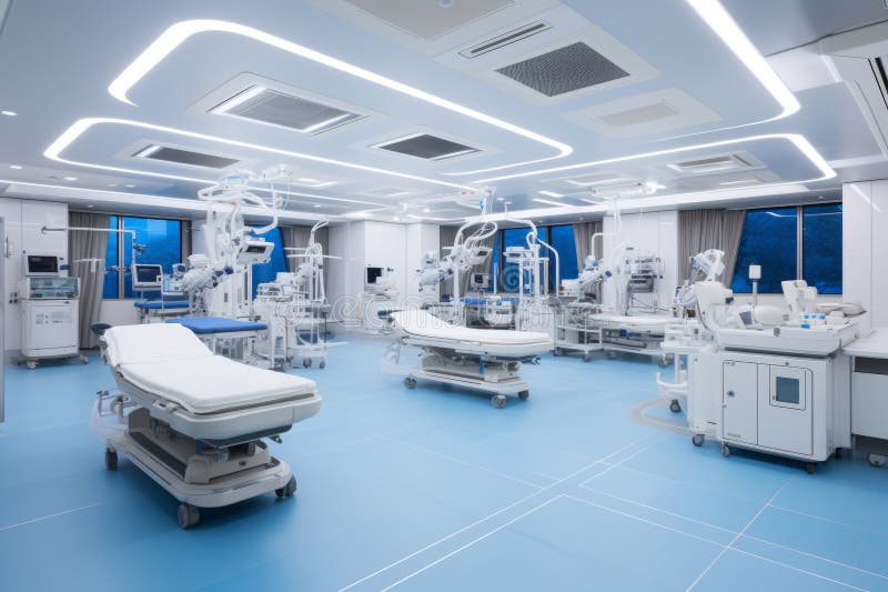 Advanced Operating Room with State-of-the-art Medical Equipment for ...