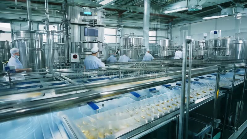 Advanced Pharmaceutical Manufacturing Process with Automated Production ...