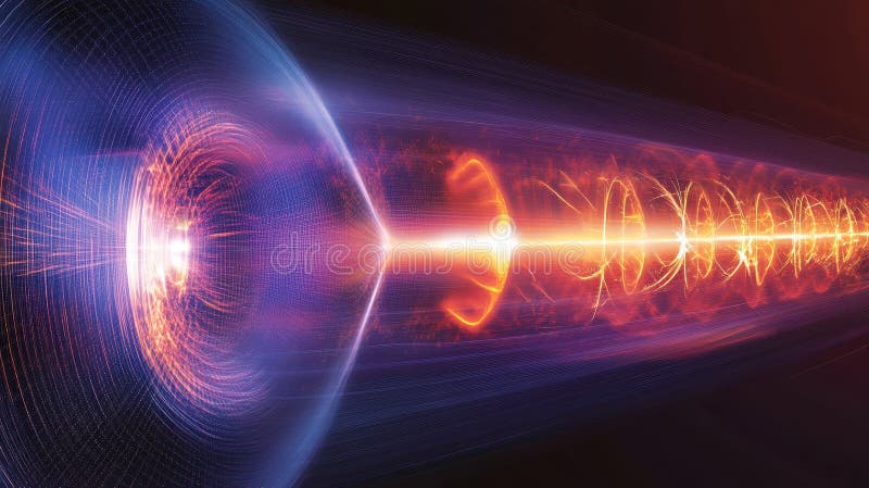 Plasma Wakefield Acceleration Stock Illustrations – 4 Plasma Wakefield ...