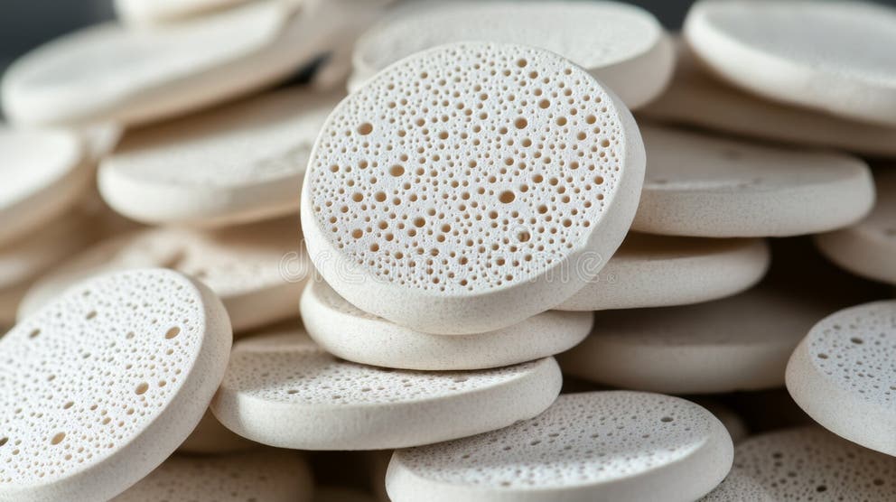 Advanced Porous Ceramic Discs for Water Purification Processes Stock ...