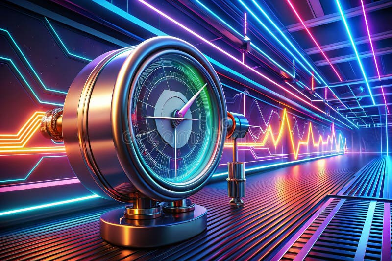 Advanced Pressure Monitoring System a Futuristic 3D Visualization of ...