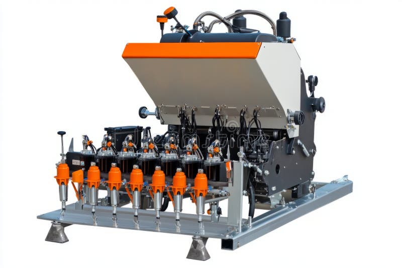 Advanced Printing Machine with Multiple Ink Stations. this Innovative ...