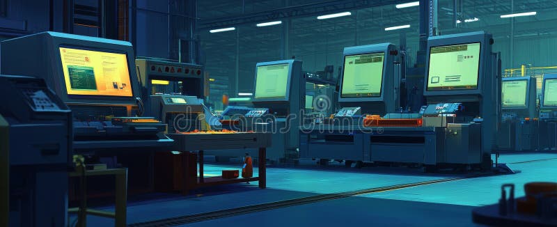 An Advanced Production Facility Featuring Modern Technology and ...