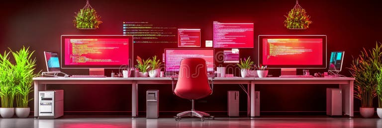 Advanced Programming Lab Futuristic Code Space Modern Coding ...