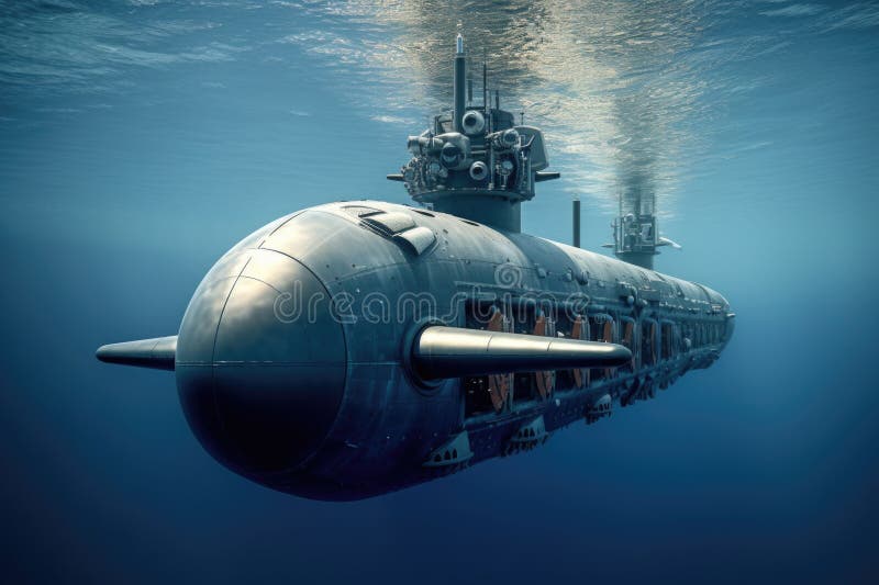 Advanced Propulsion System of a Cutting-edge Submarine Stock ...
