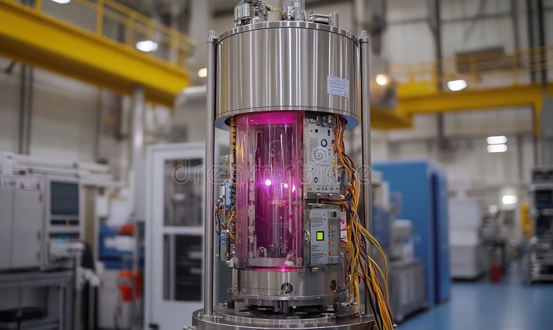 Advanced Quantum Chamber in Research Facility Stock Image - Image of ...