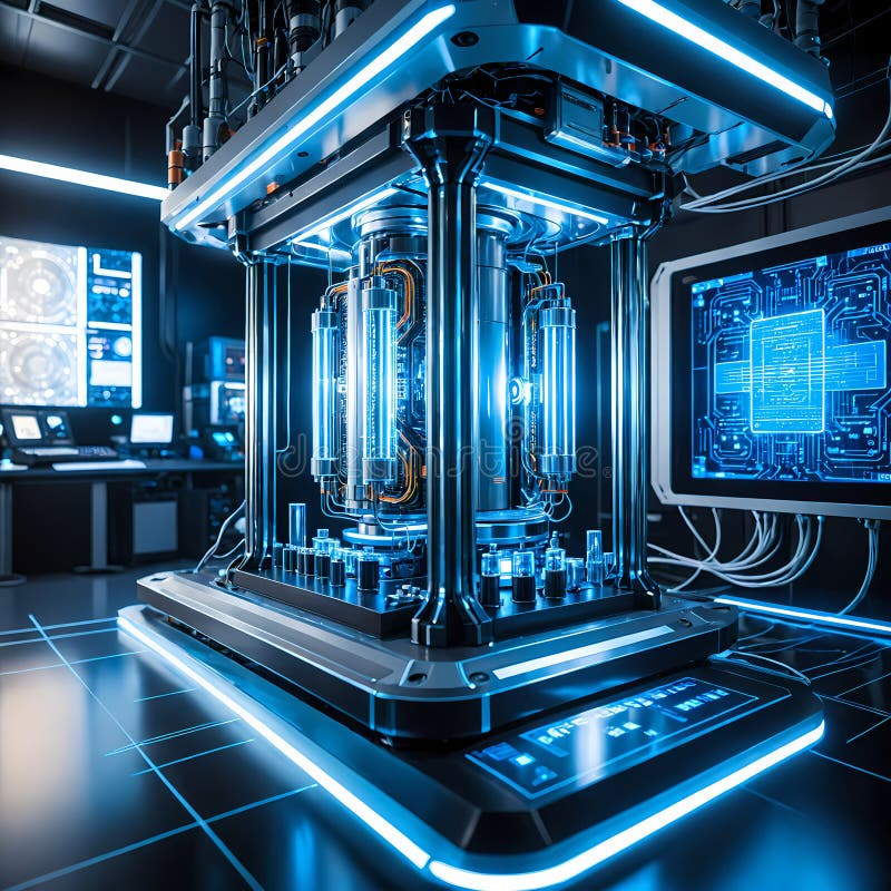 Superconducting Quantum Computer Hardware Stock Photos - Free & Royalty ...