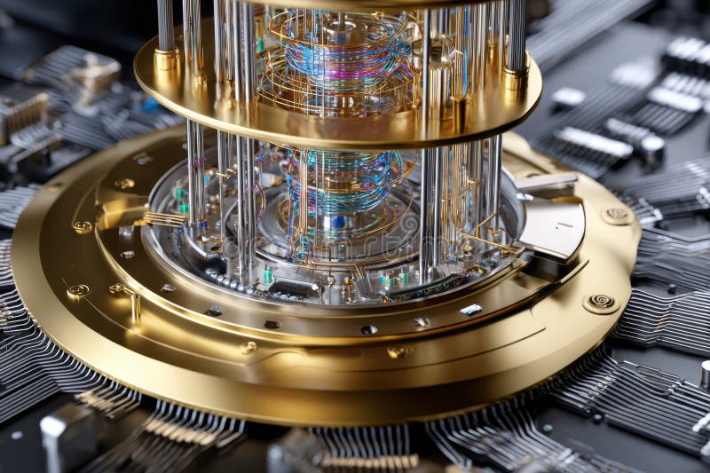 Advanced Quantum Computing Technology on Display in a Modern Research ...