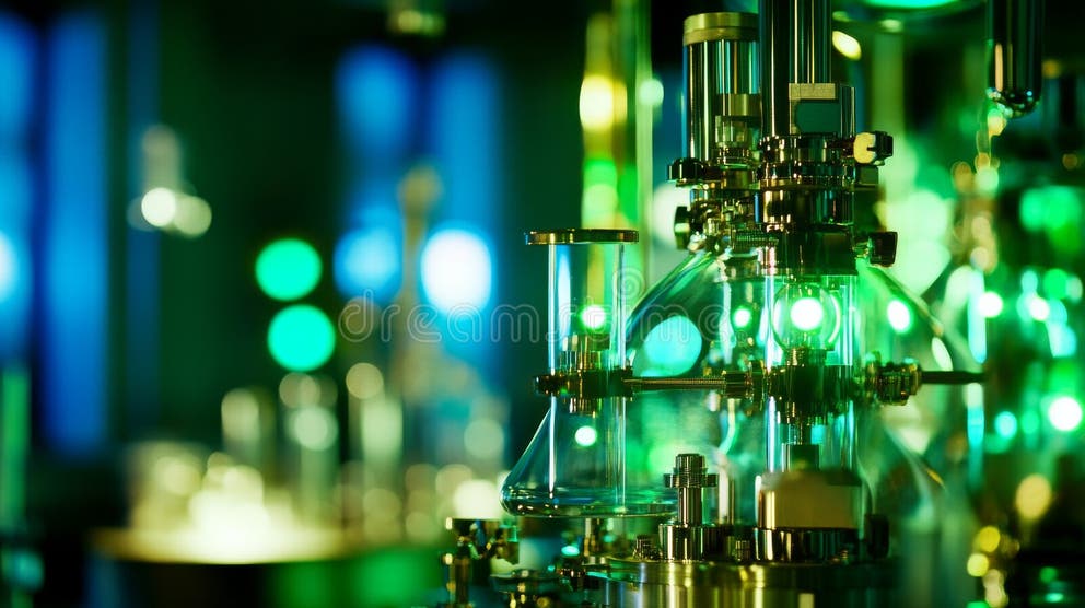 Advanced Quantum Computing Technology is Illustrated by a Quantum ...