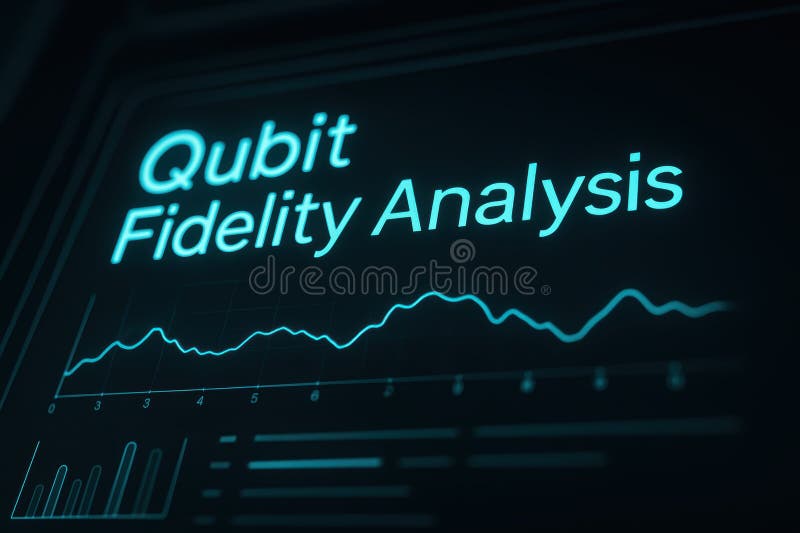 Advanced Qubit Fidelity Analysis with Graphical Data Representation and ...