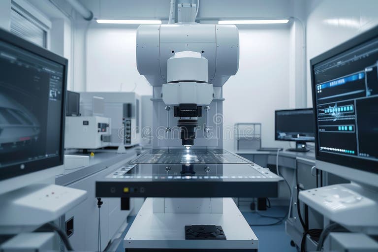 Advanced X-Ray Inspection Machine in High-Tech Industrial Laboratory ...