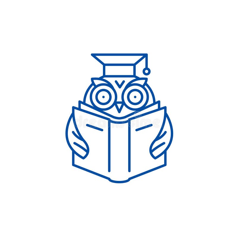 Advanced Reading Line Icon Concept. Advanced Reading Flat Vector Symbol ...