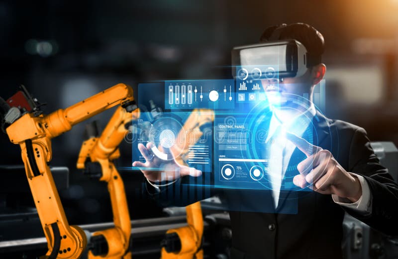 Advanced Robot Arm System for Digital Industry and Factory Robotic ...