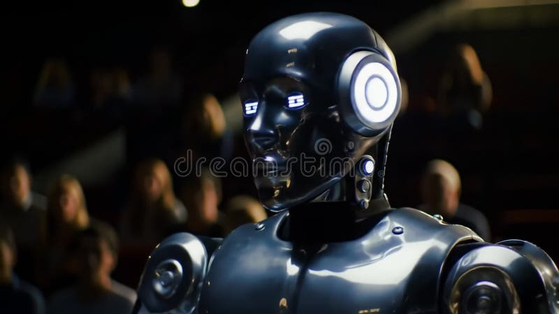 Robotic Performance Engages Audience with Futuristic Technology and ...