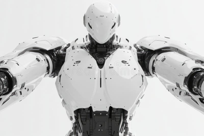 Advanced Robot with Futuristic Design Stock Photo - Image of fiction ...