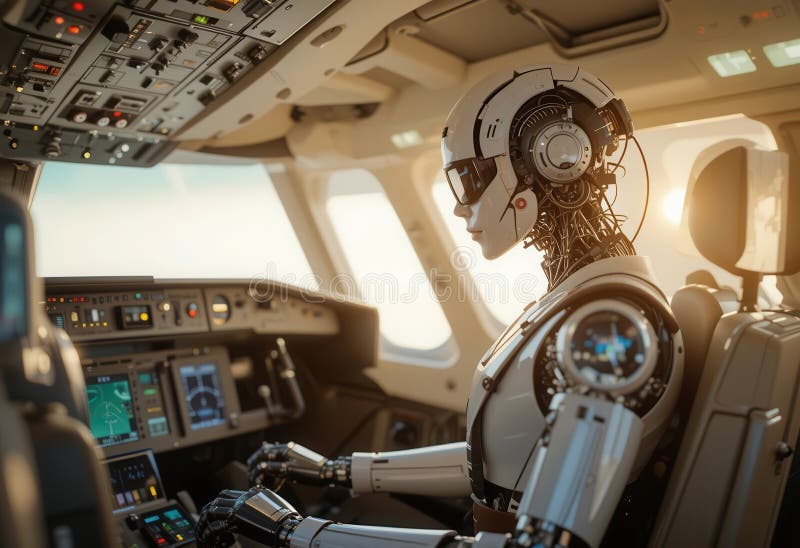 Advanced Robot Pilot Navigates Commercial Aircraft in High-tech Cockpit ...