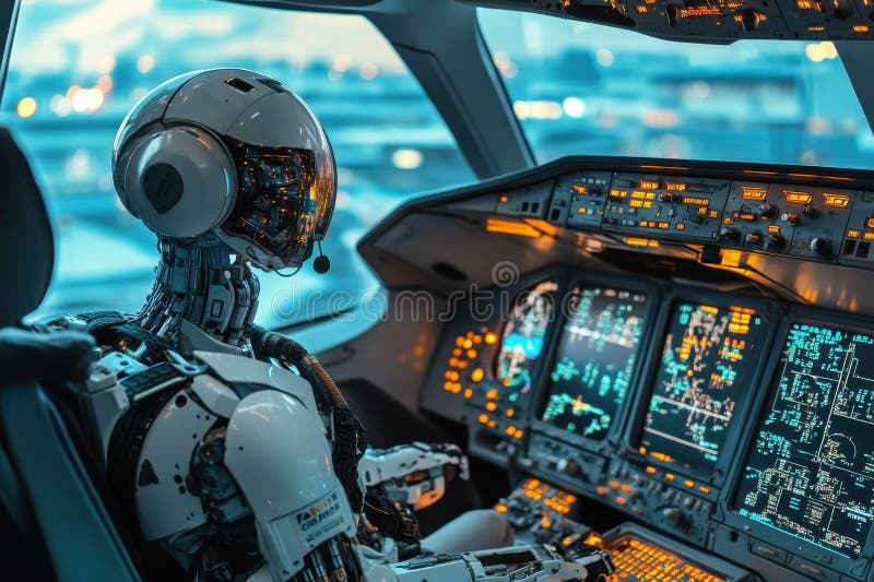Advanced Robot Pilot Operating a Modern Aircraft Cockpit during ...