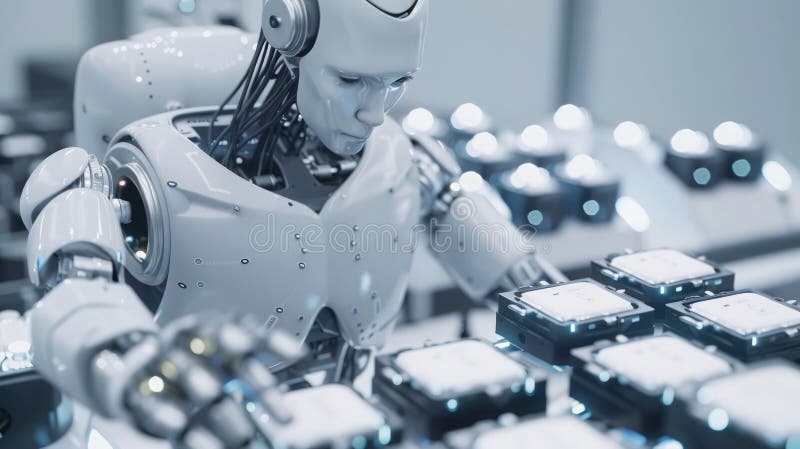 Advanced Robot Placing Cells into Battery Packs with Precision. Battery ...