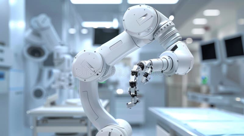 Advanced Robotic Arm Conducting Surgery with Meticulous Precision in a ...