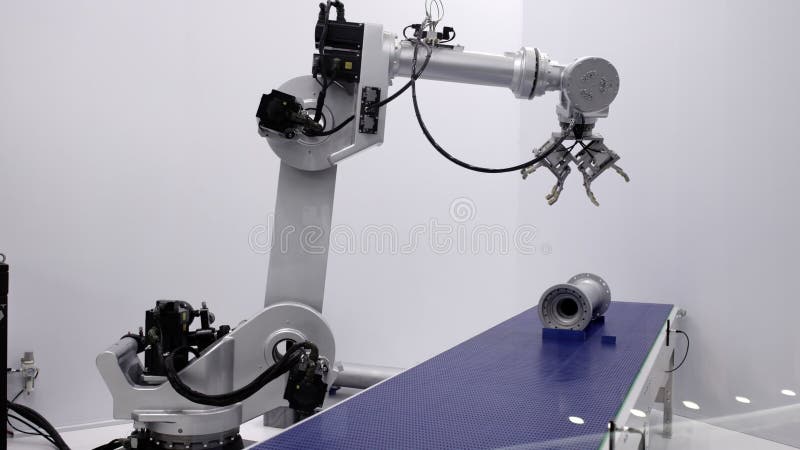 An Advanced Robotic Arm Designed for Precision Manufacturing Processes ...