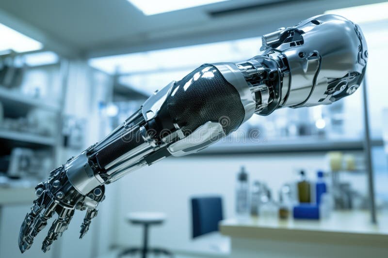Advanced Robotic Arm Designed for Precision Tasks in a Modern ...