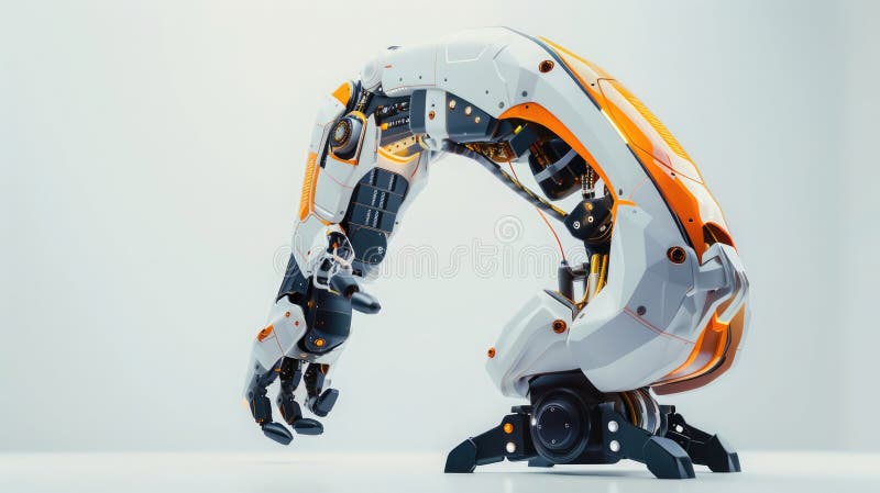 Industrial Robotic Arm Equipped Precise Tools Stock Photos - Free ...