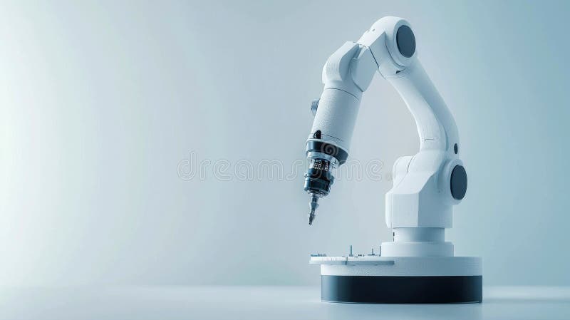 Advanced Robotic Arm for Precision Manufacturing and Automation Stock ...