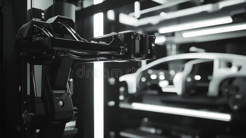 Advanced Robotic Assembly Line for Efficient Production Stock ... Advanced Robotic Assembly Line for Efficient Production Stock ...