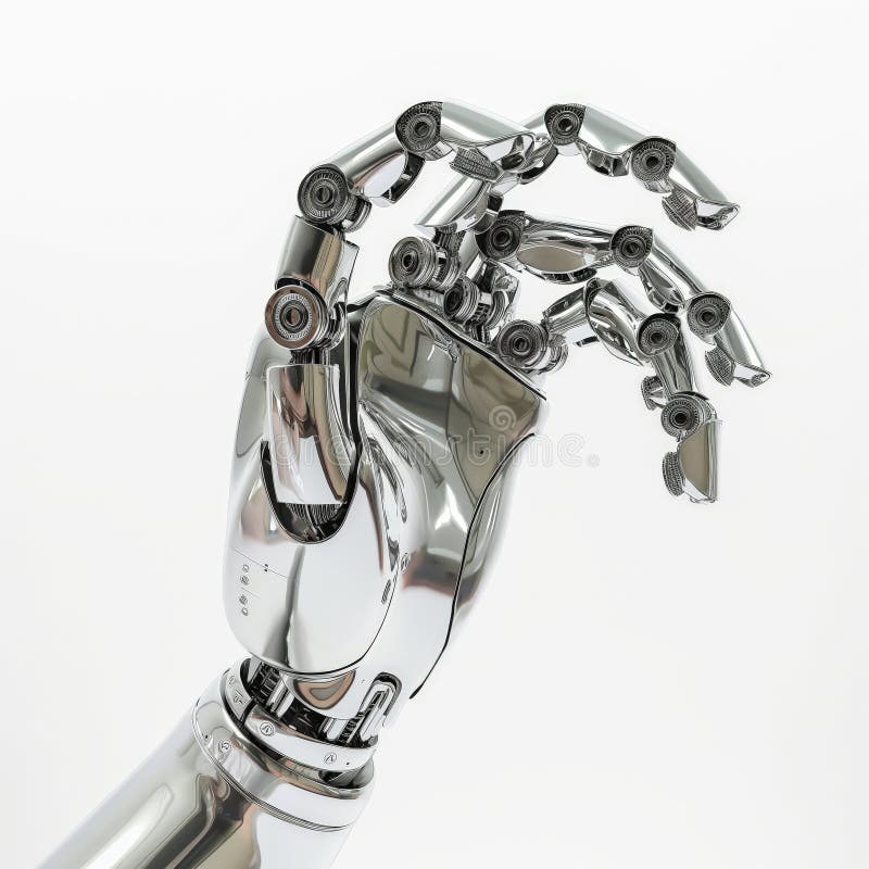 Advanced Robotic Hand Concept Stock Photo - Image of precision, cyborg ...