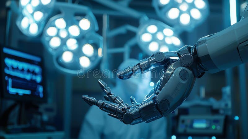 Advanced Robotic Hand Ready for Surgical Procedures in a High-tech ...