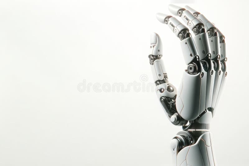 Advanced Robotic Hand, Symbolizing Technology, Innovation, and the ...