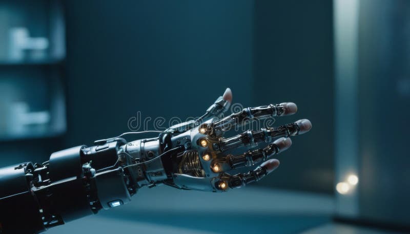 Advanced Robotic Hand Technology Stock Image - Image of engineering ... Advanced Robotic Hand Technology Stock Image - Image of engineering ...