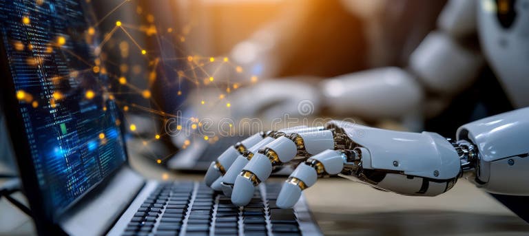 Advanced Robotic Hand Typing on Laptop Keyboard, Artificial ...