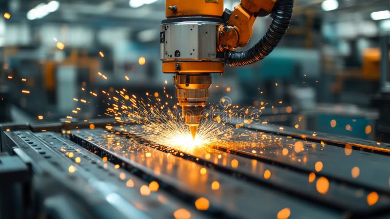 Advanced Robotic Laser Cutting in a Modern Manufacturing Facility ...