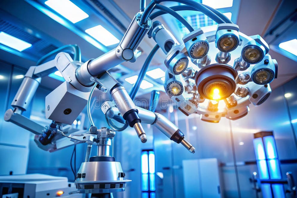 Advanced Robotic Surgery Arm a Microscopic Perspective on Precision ...
