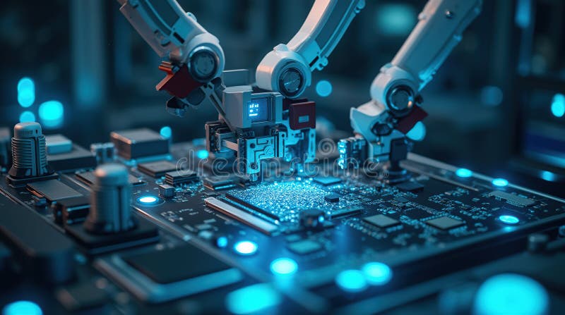 Advanced Robotic Technology in Electronic Circuit Board Production ...