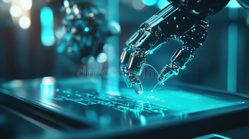 Advanced Robotic Technology Interacting with Touchscreen Interface for ...