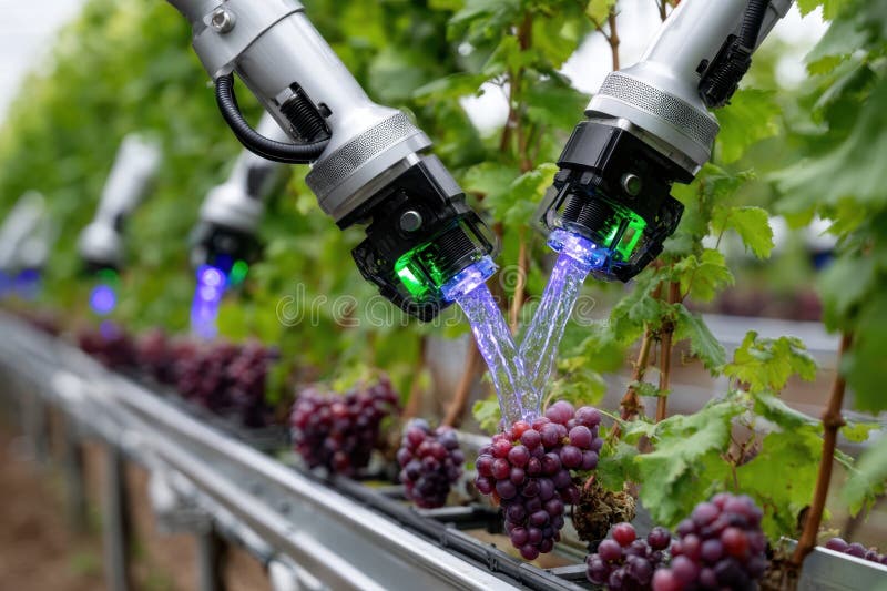 Advanced Robotic Technology in Vineyard Irrigation Enhances Grape ...