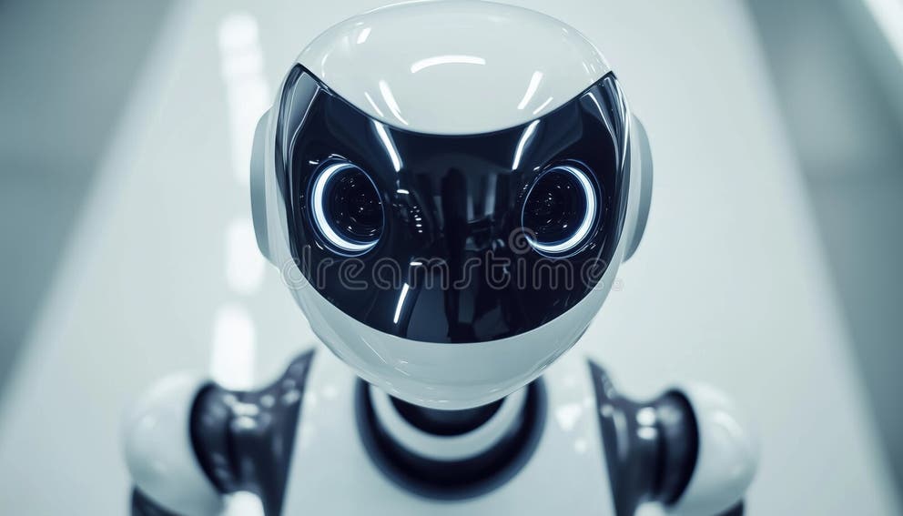 Advanced Robotic Vision Sensor Camera System for Industry 4 Stock Image ...