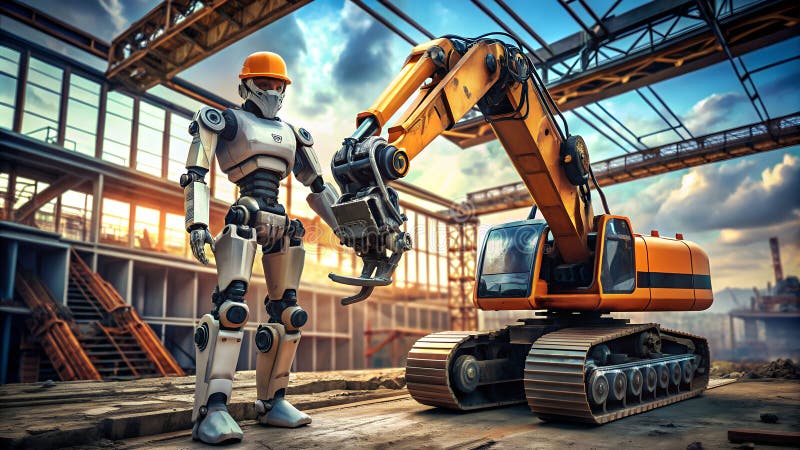 An Advanced Robotic Worker Handling Heavy Construction Stock ...