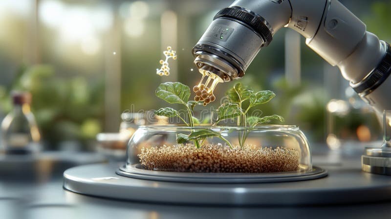 Advanced Robots and AI-powered Systems Modify Plant Genetics Generative ...