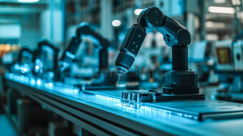 769 High Tech Robotic Arm Manufacturing Process Automation Assembly Line Stock Photos - Free ...