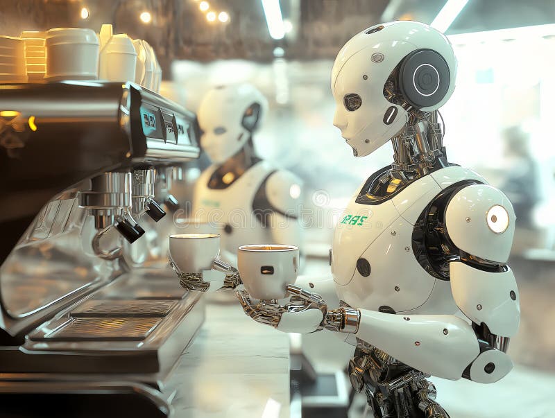 High Tech Cafe Environment Stock Illustrations – 131 High Tech Cafe ...