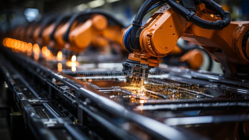 Robots Assembling Components on a Clean Production Line for Space ...