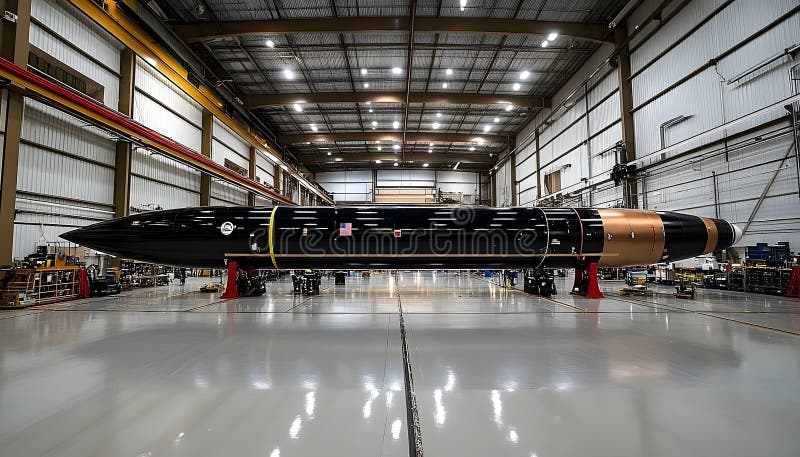 Ground Based Strategic Deterrent Missile Stock Illustration ...