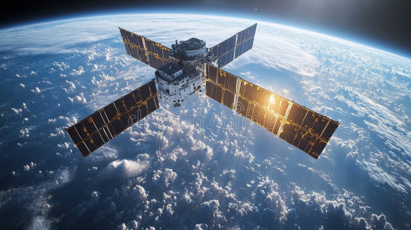Advanced Satellite System Monitors Earth from Orbit for Real-time Data ...