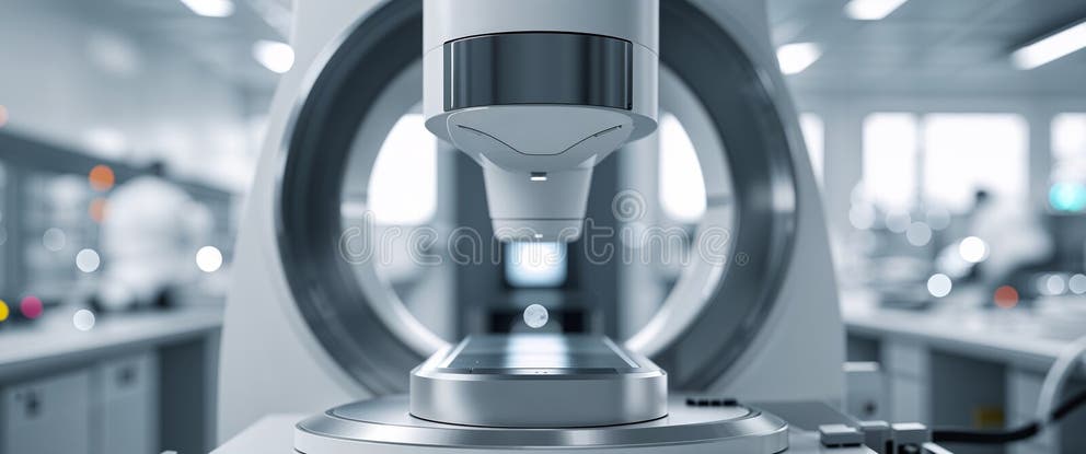Advanced Scanning Device in Modern Laboratory Setting Stock Photo ...