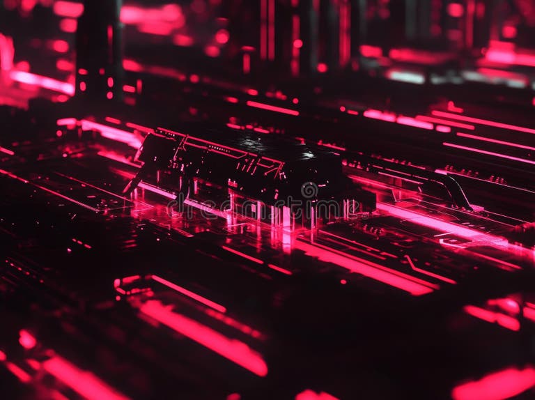 Advanced Sci-fi Semiconductors are Utilized in the Stock Processor Unit ...