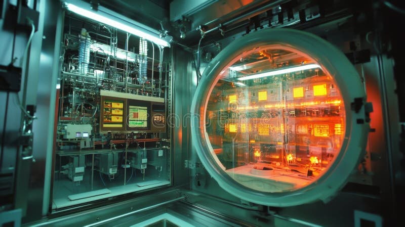 Advanced Scientific Laboratory with High Tech Equipment Stock Image ...