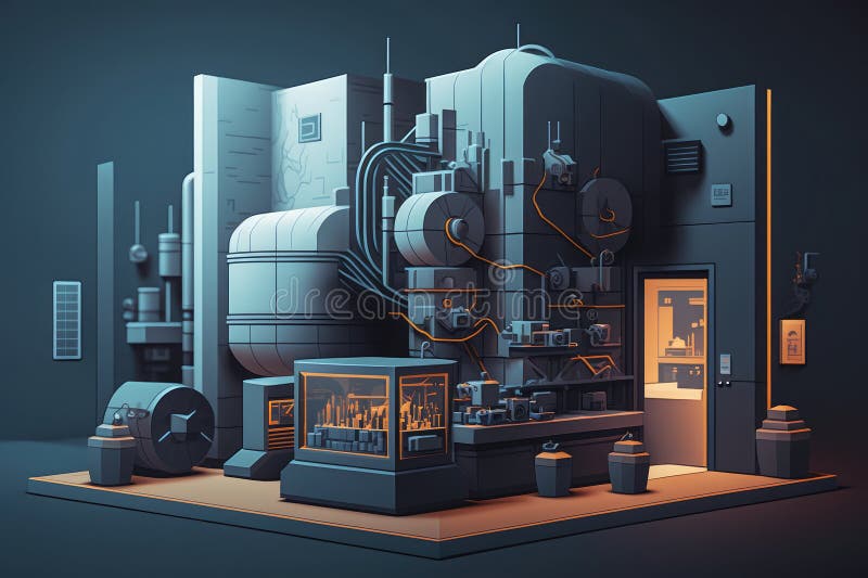 Advanced Scientific Laboratory with Sophisticated Machinery and Modern ...